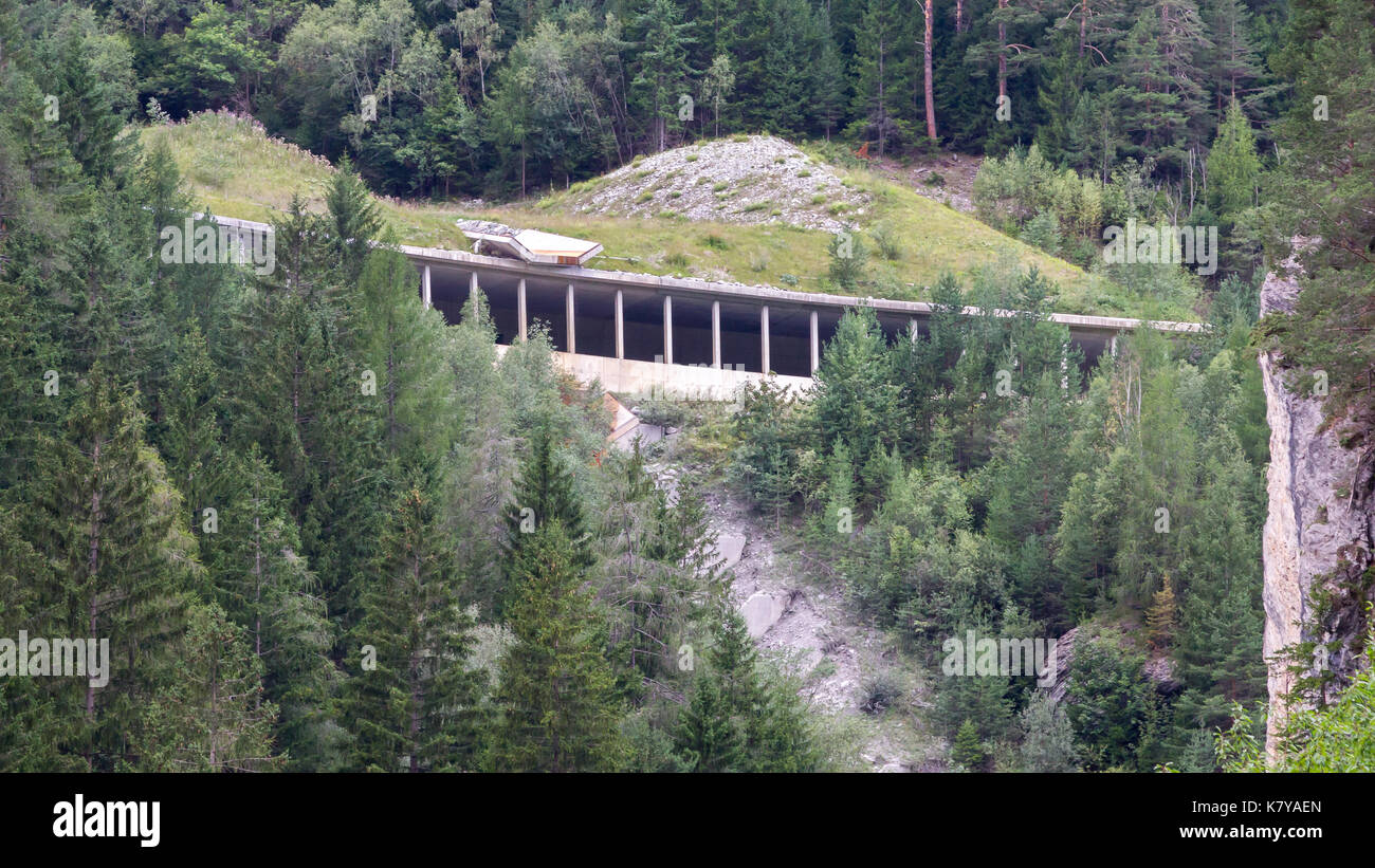 Alpine pathway in southern Austria - Nauders, Tirol Stock Photo - Alamy
