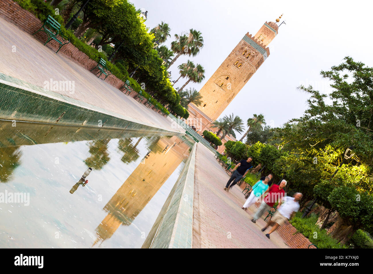 One of most popular landmarks of Morocco. Marrakech, Marrakech-Safi ...