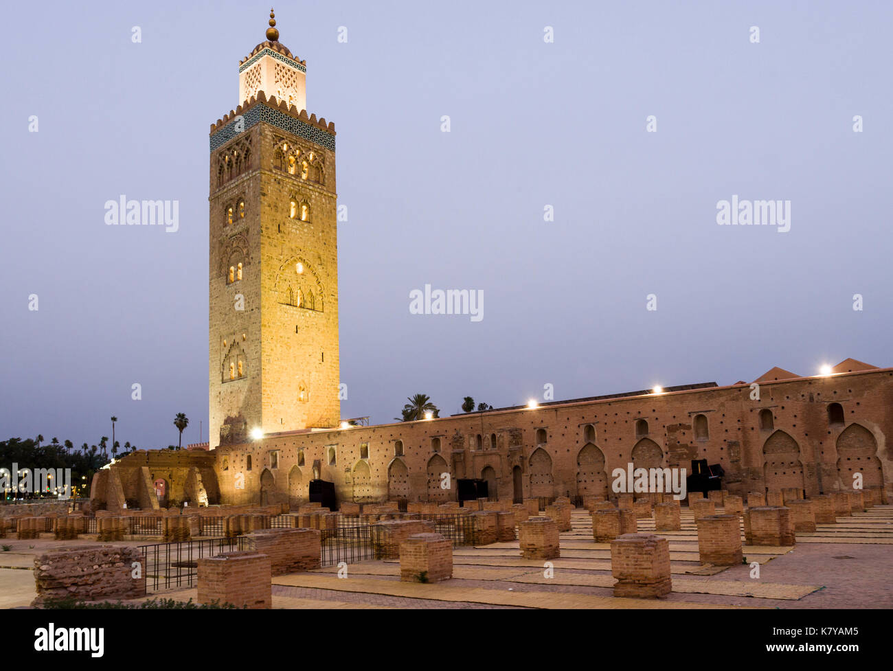 One of most popular landmarks of Morocco. Marrakech, Marrakech-Safi ...