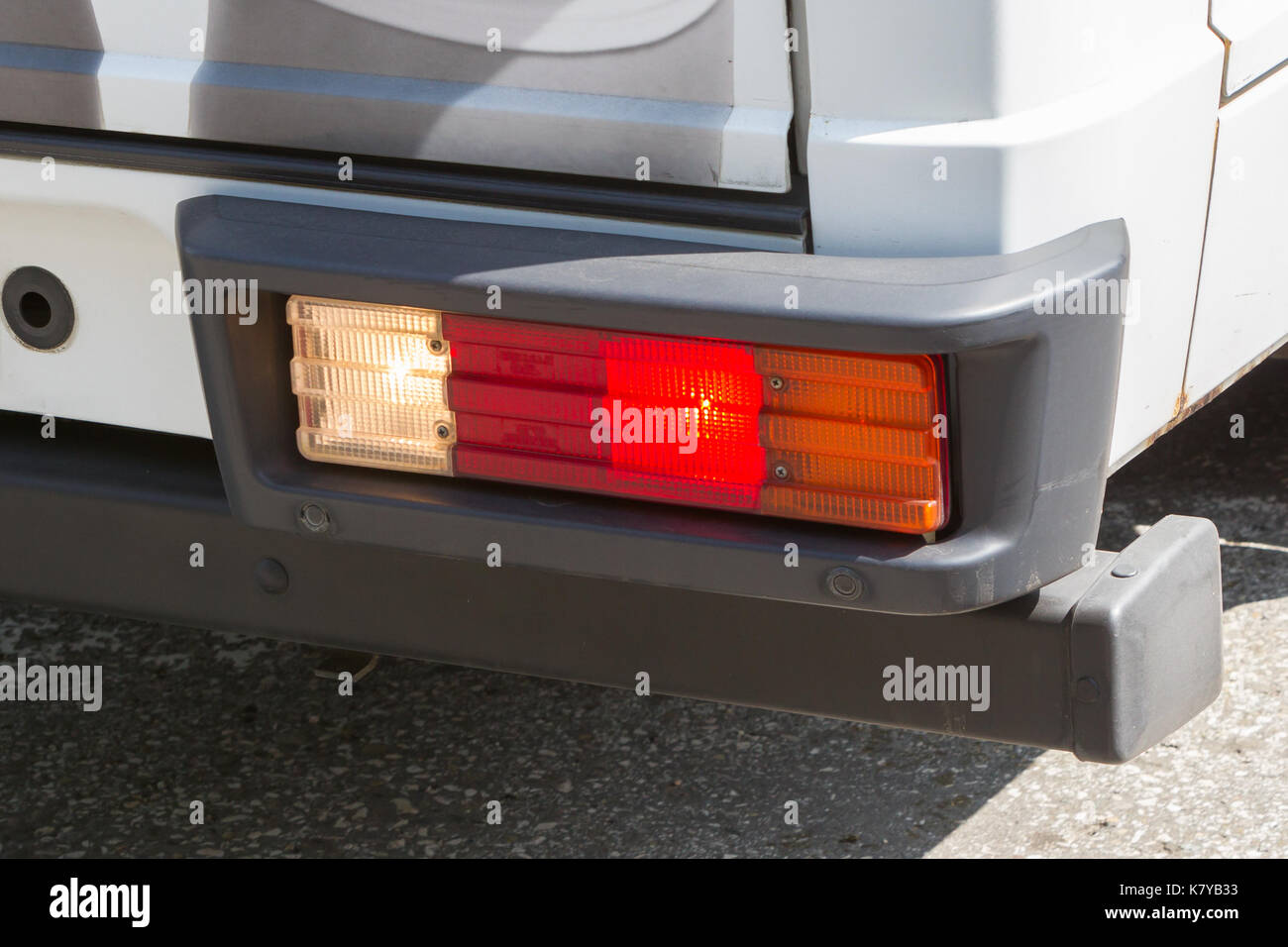 Truck tail light hi-res stock photography and images - Alamy