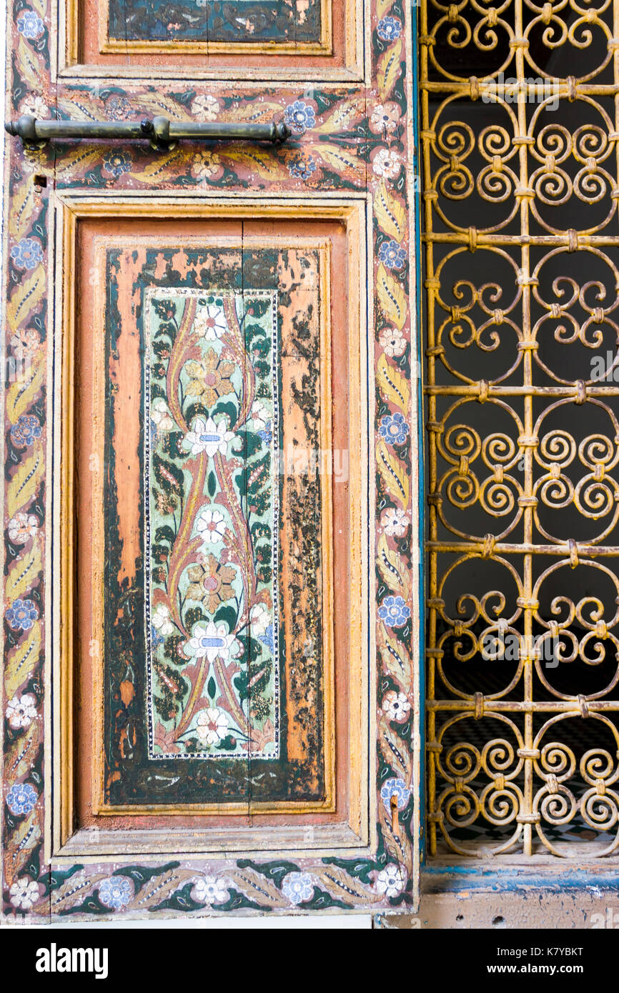 Bahia Palace is a symbol of Islamic and Moroccan style. Marrakech ...