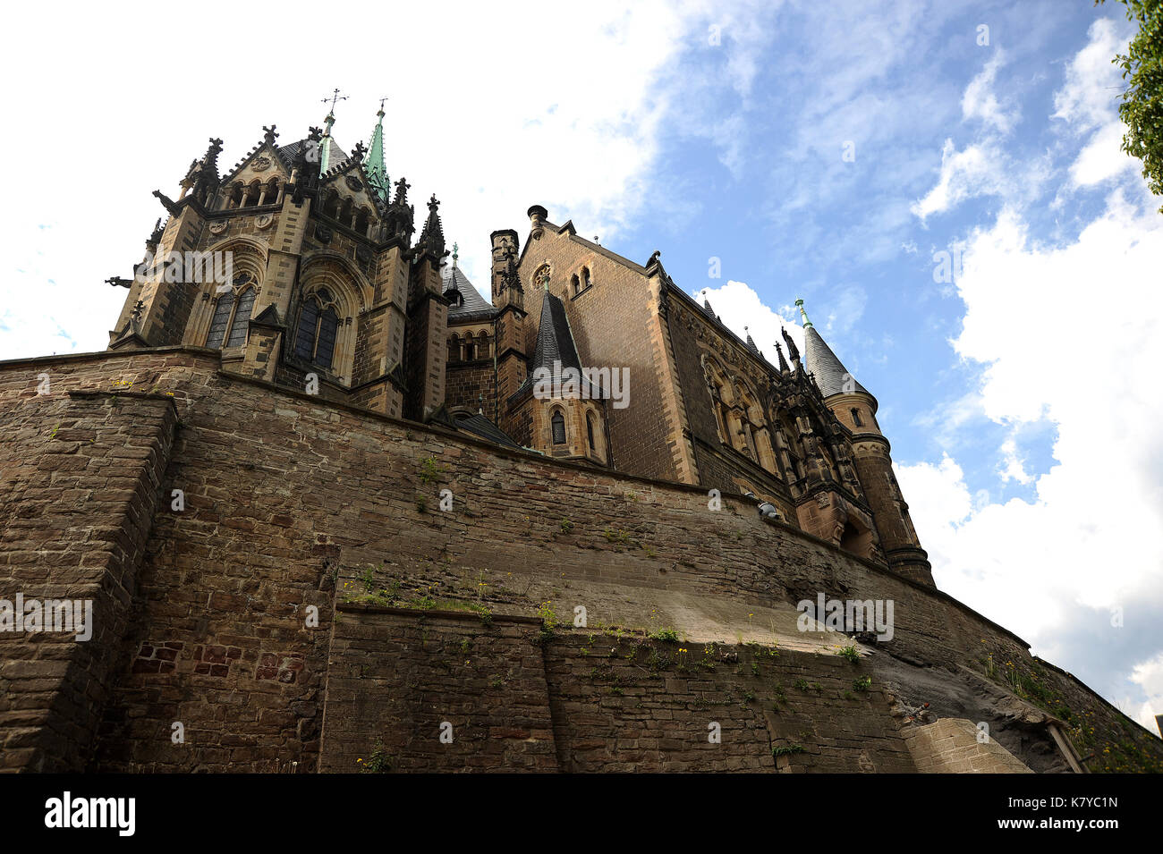 Schloss wernigerode historic castle hi-res stock photography and images ...