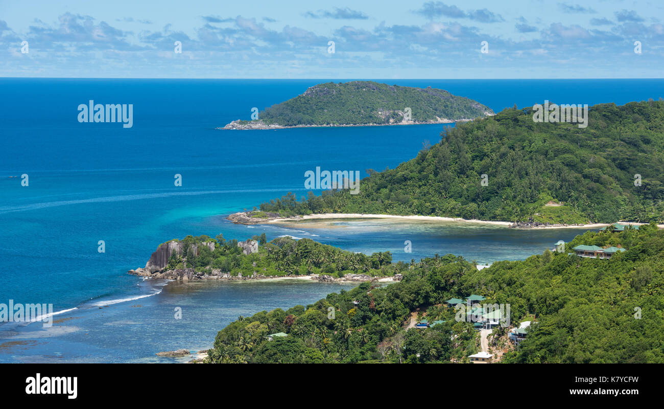Seychelles aerial hi-res stock photography and images - Alamy