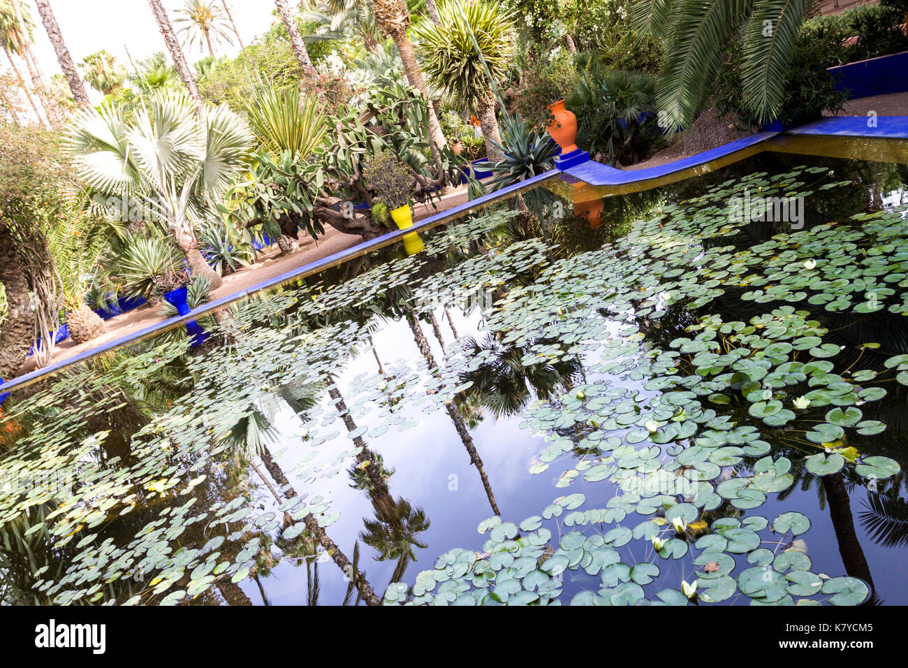 The Majorelle Garden is most beautiful landscape garden of city ...