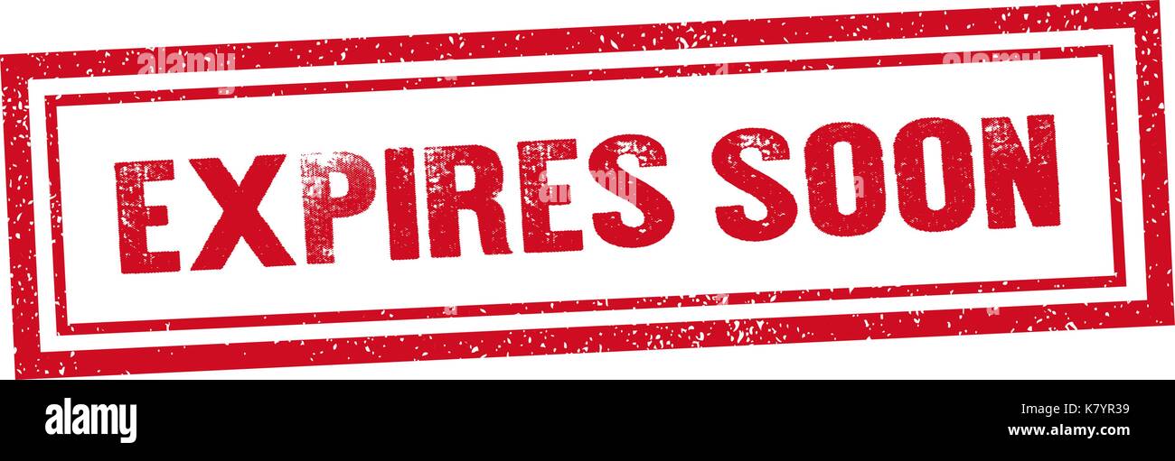 Expires soon word Stock Vector Images - Alamy