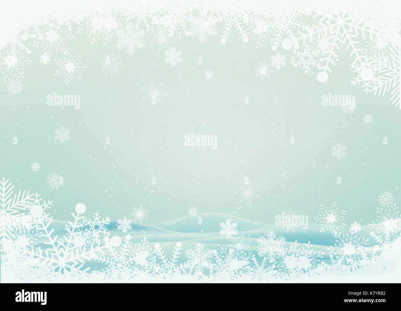 Frozen snow background Stock Vector Images - Alamy