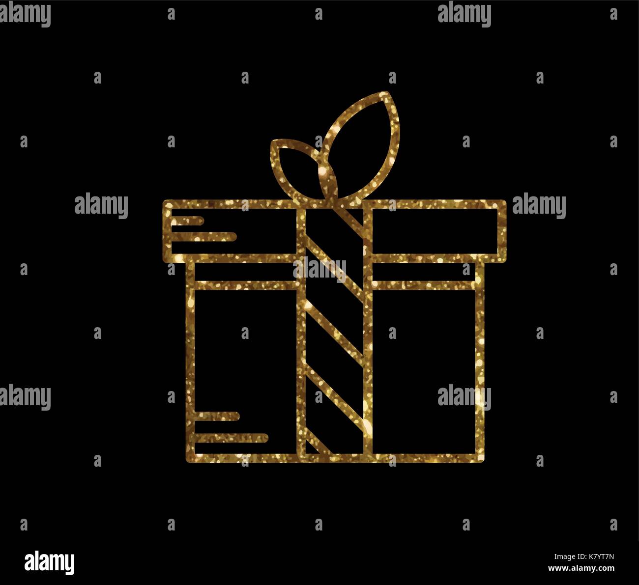 Christmas glitter background gift Stock Vector Images - Alamy