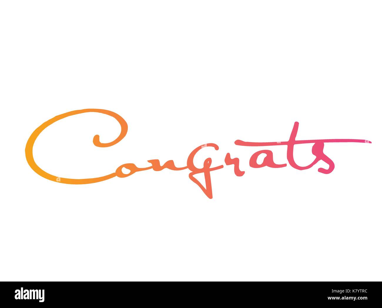 Congrats vector vectors Stock Vector Images - Alamy
