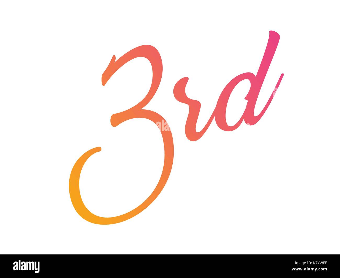 Third win Stock Vector Images - Alamy