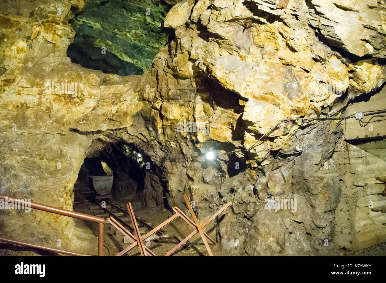 Riese Walimskie Drifts Complex Rzeczka in Walim, Poland. 24 August 2017 ...