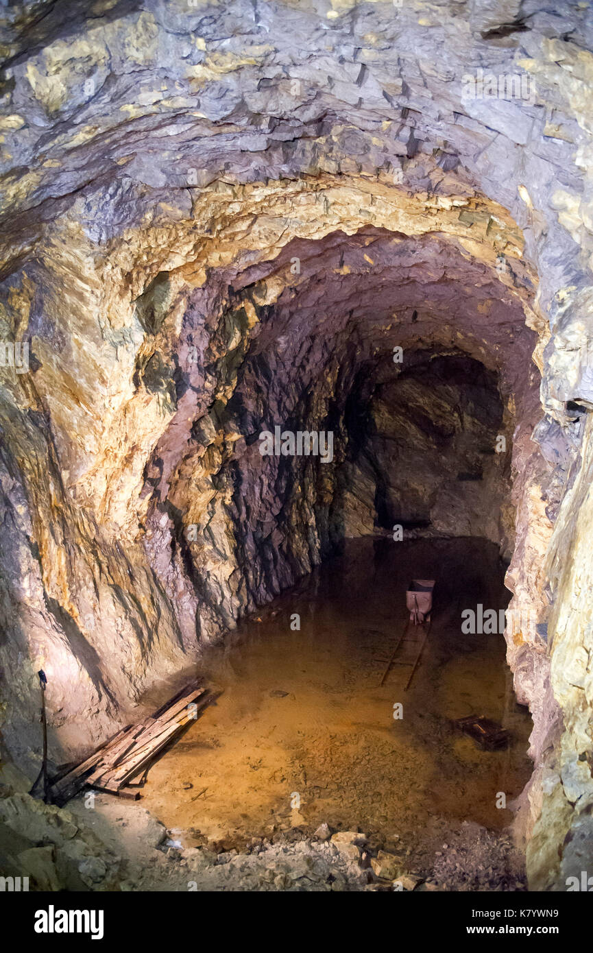 Riese Walimskie Drifts Complex Rzeczka in Walim, Poland. 24 August 2017 ...