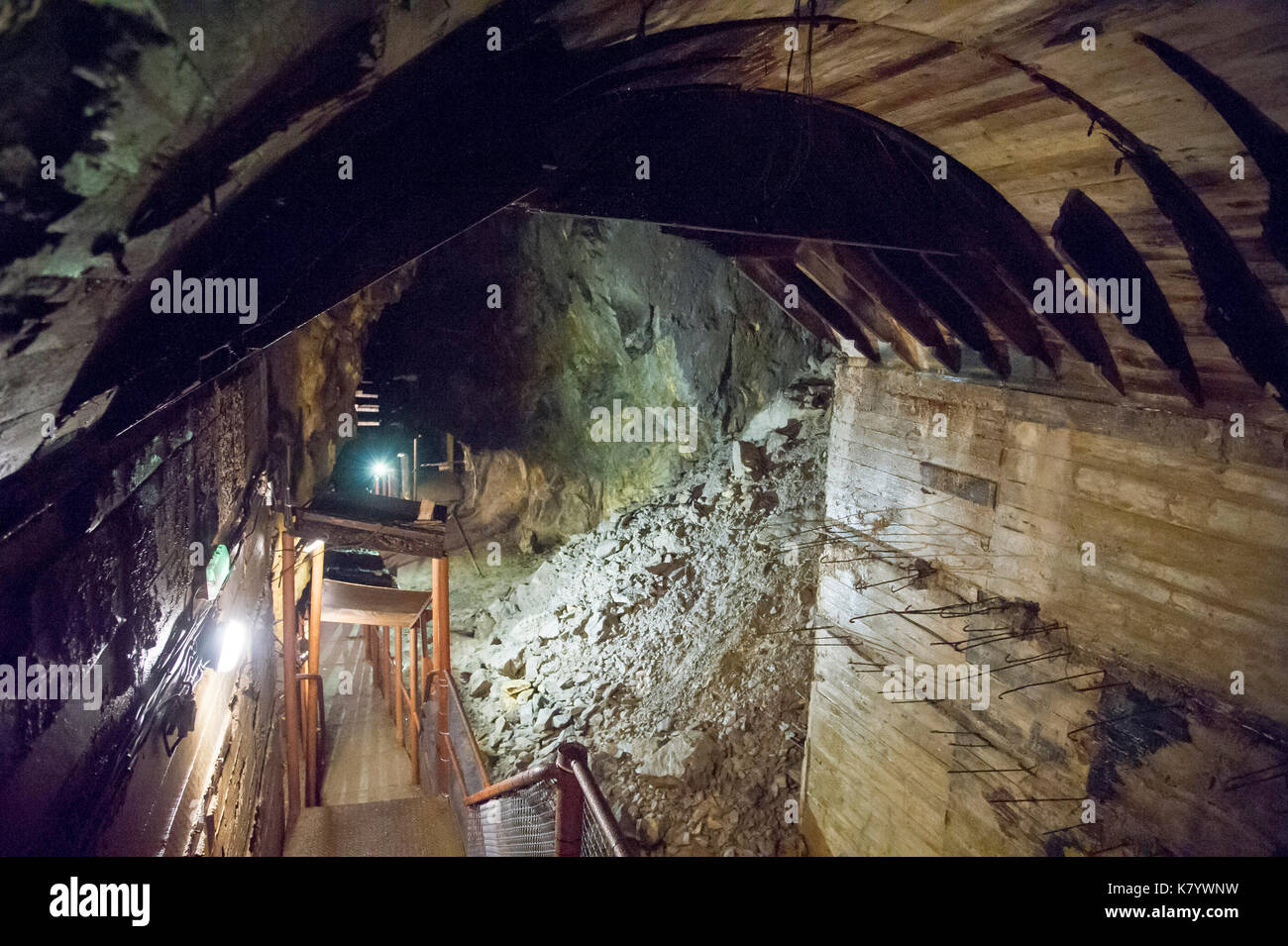 Riese Walimskie Drifts Complex Rzeczka in Walim, Poland. 24 August 2017 ...