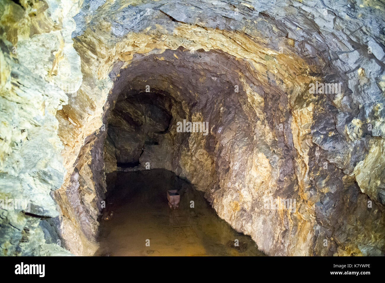 Riese Walimskie Drifts Complex Rzeczka in Walim, Poland. 24 August 2017 ...