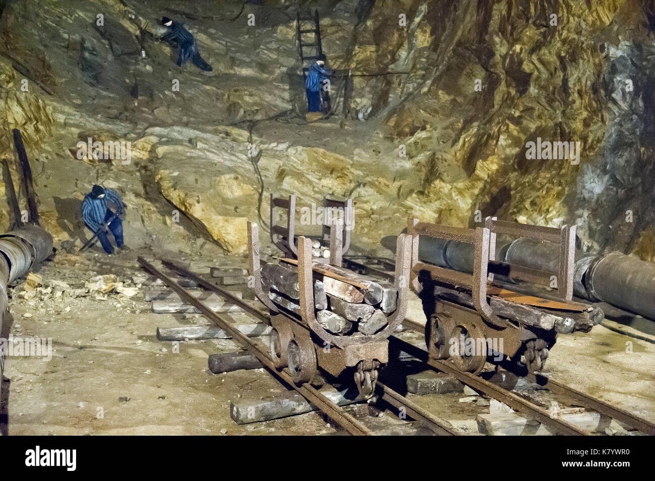 Riese Walimskie Drifts Complex Rzeczka in Walim, Poland. 24 August 2017 ...