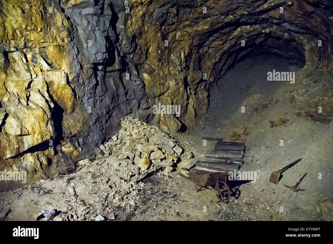 Riese Walimskie Drifts Complex Rzeczka in Walim, Poland. 24 August 2017 ...