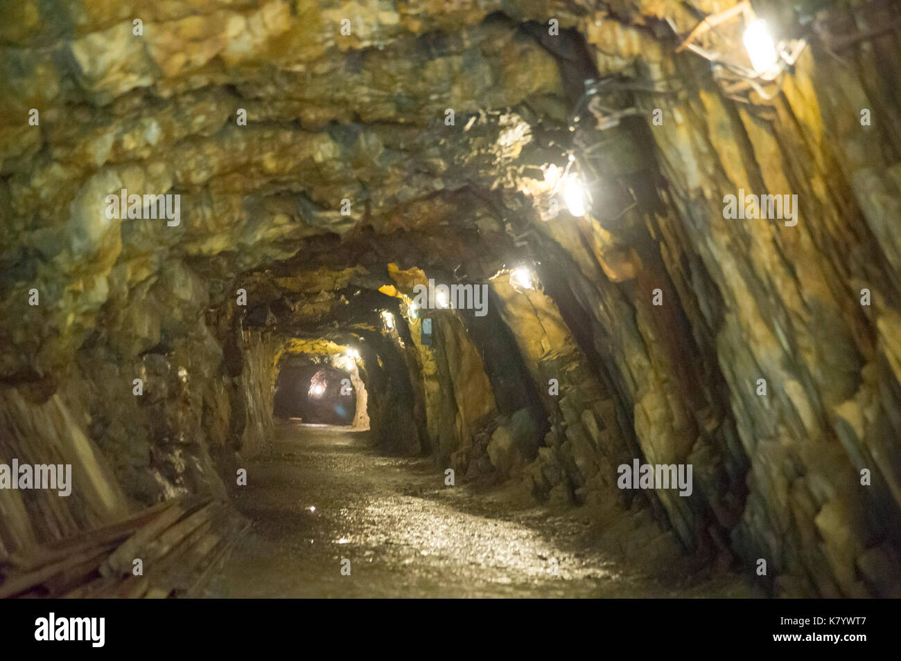 Riese Walimskie Drifts Complex Rzeczka in Walim, Poland. 24 August 2017 ...
