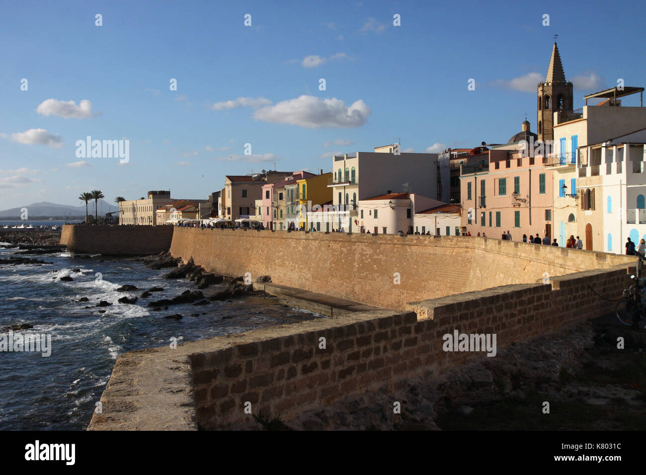 The Old City of Alghero, Sardinia, Italy Stock Photo - Alamy