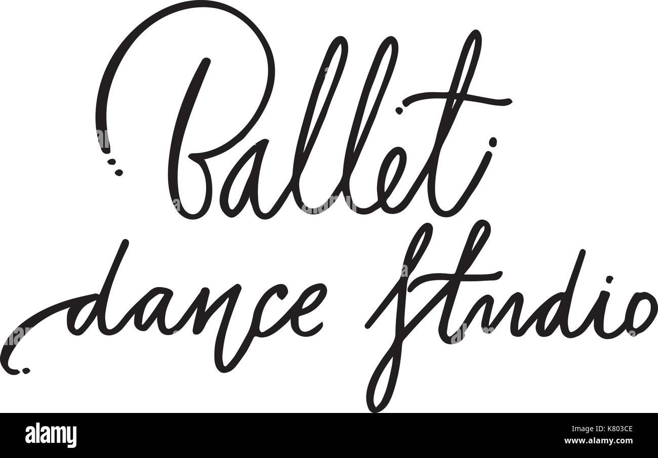 Ballet dancer hand drawn vector hi-res stock photography and images - Alamy