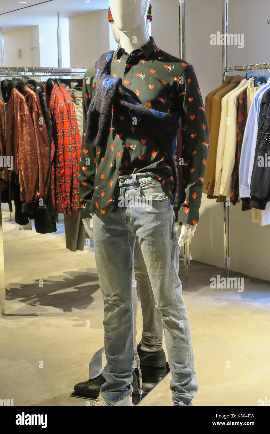 Barneys Downtown Luxury Store at 101 7th Avenue, NYC, USA Stock Photo ...