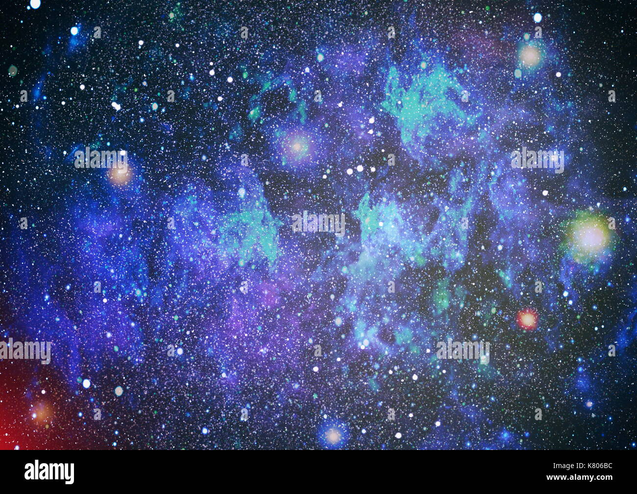 Deep space. High definition star field background . Starry outer space ...