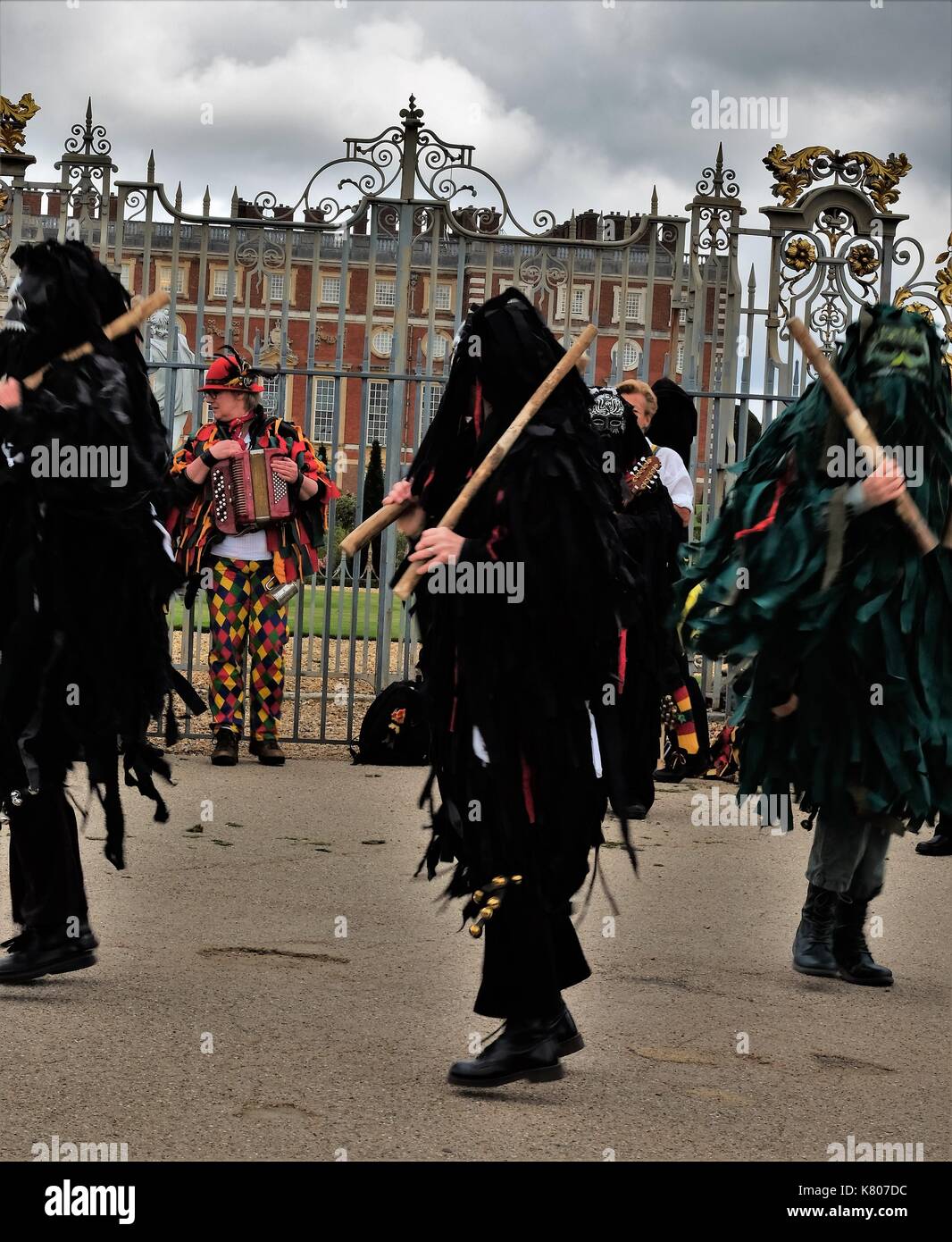 traditional morris dancer Stock Photo - Alamy