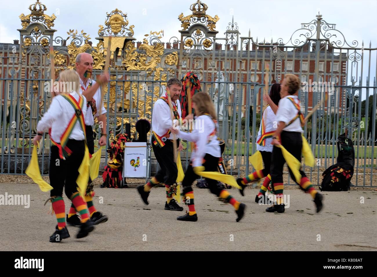 traditional morris dancer Stock Photo - Alamy