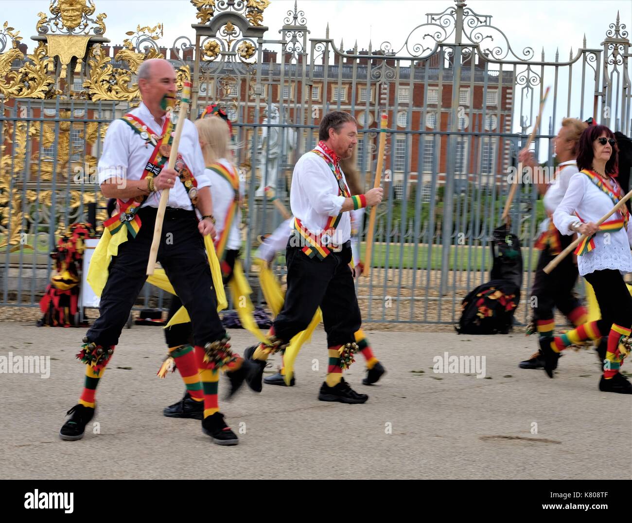 traditional morris dancer Stock Photo - Alamy
