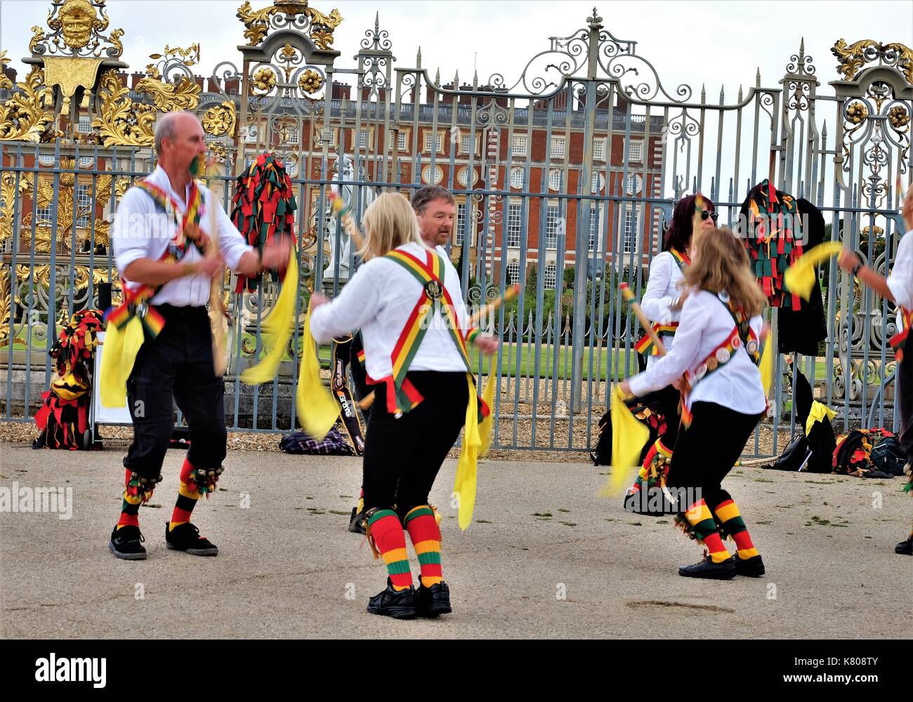 traditional morris dancer Stock Photo - Alamy