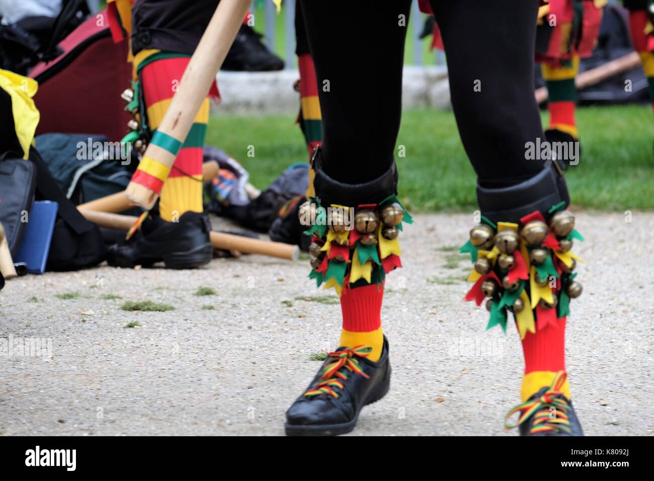 traditional morris dancer Stock Photo - Alamy