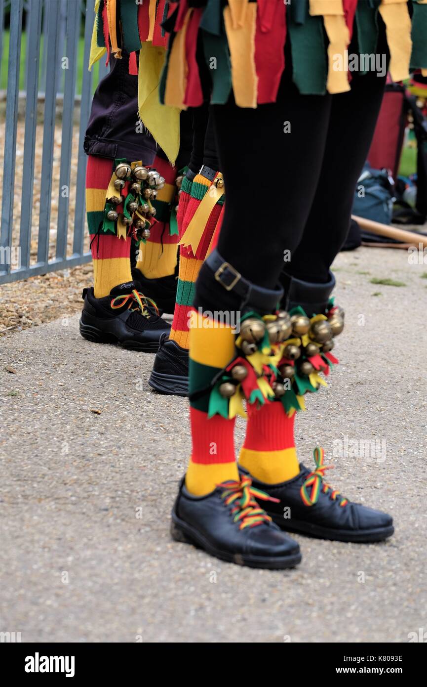 traditional morris dancer Stock Photo - Alamy