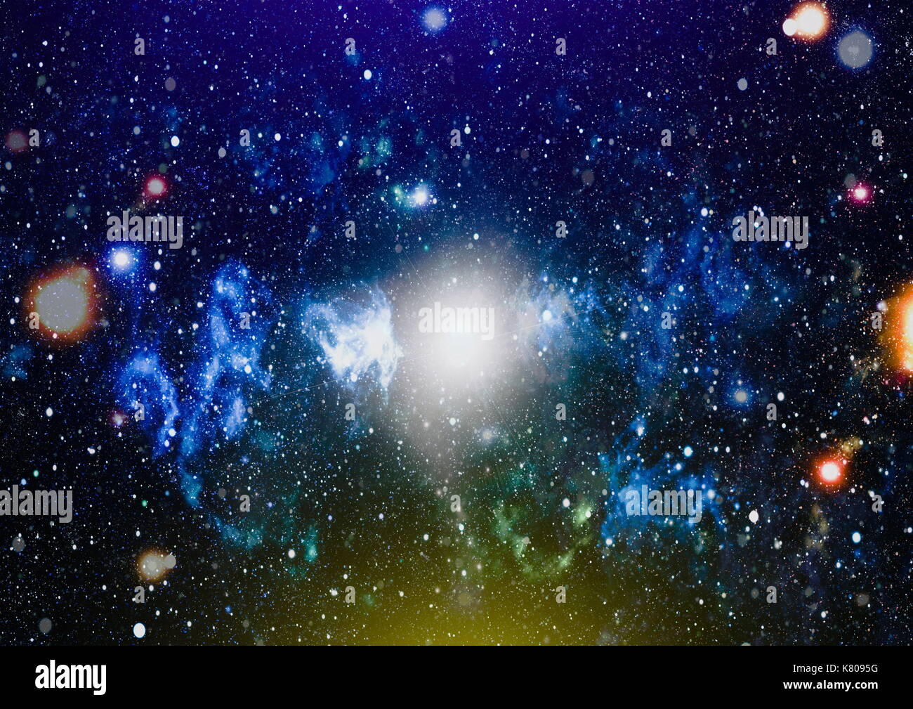 Deep space. High definition star field background . Starry outer space ...