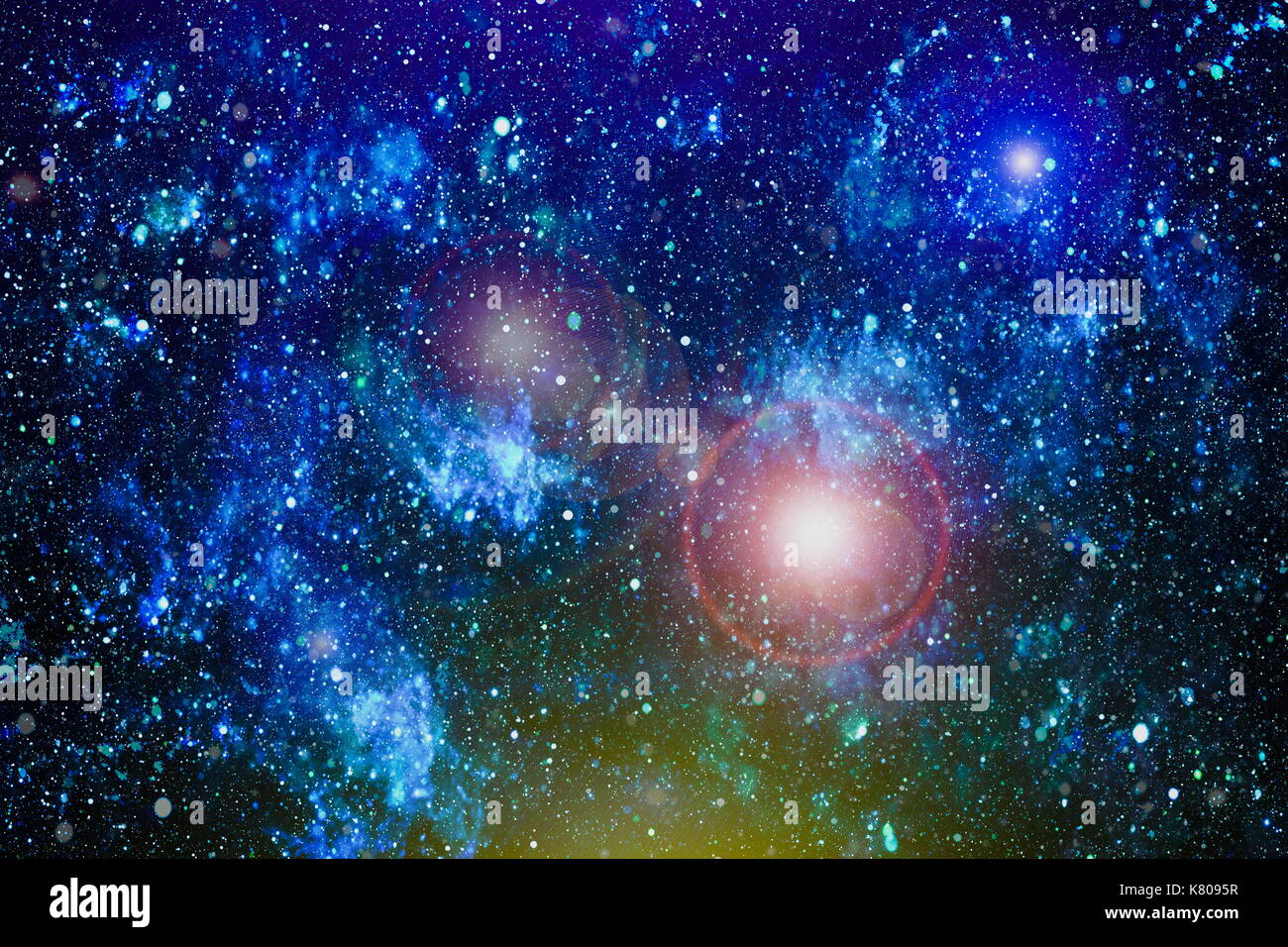 Deep space. High definition star field background . Starry outer space ...