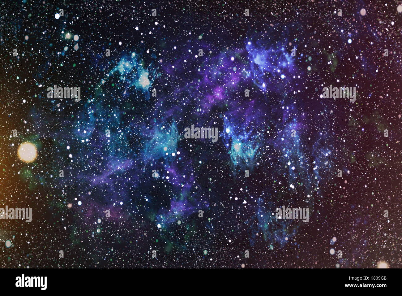 Deep space. High definition star field background . Starry outer space ...