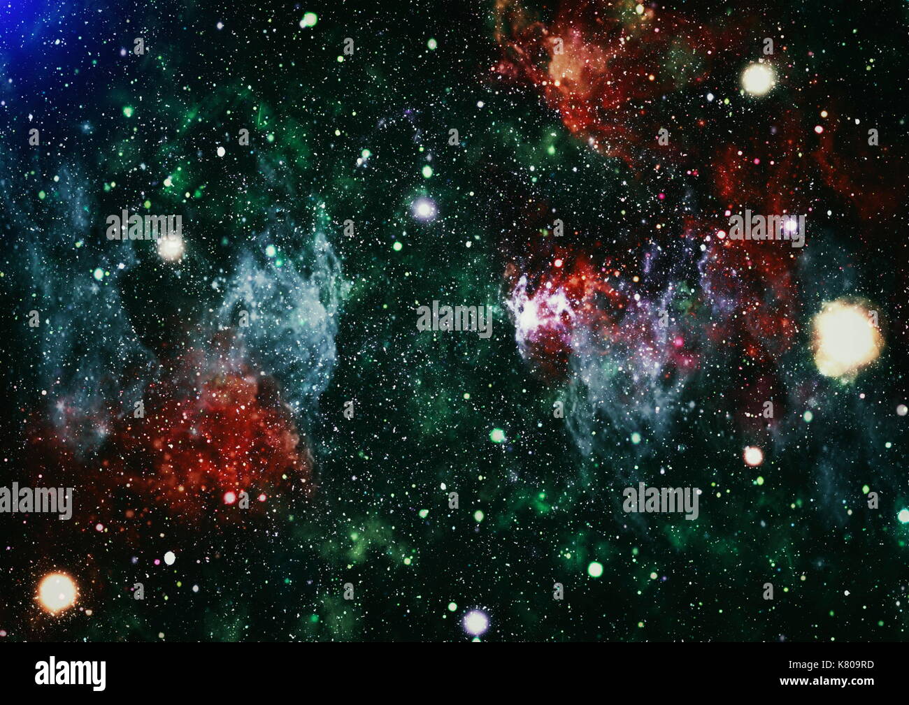 Deep space. High definition star field background . Starry outer space ...