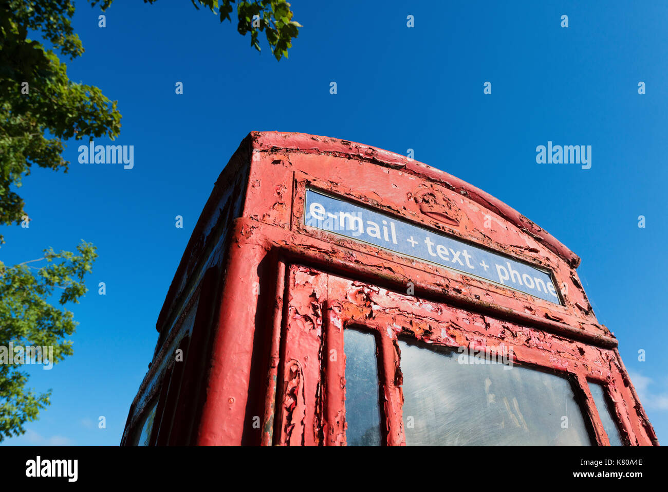 Phone box sky hi-res stock photography and images - Alamy
