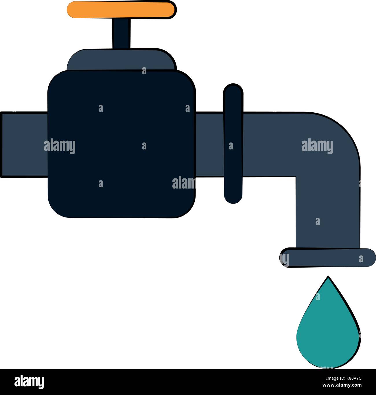 Runs with water Cut Out Stock Images & Pictures - Alamy