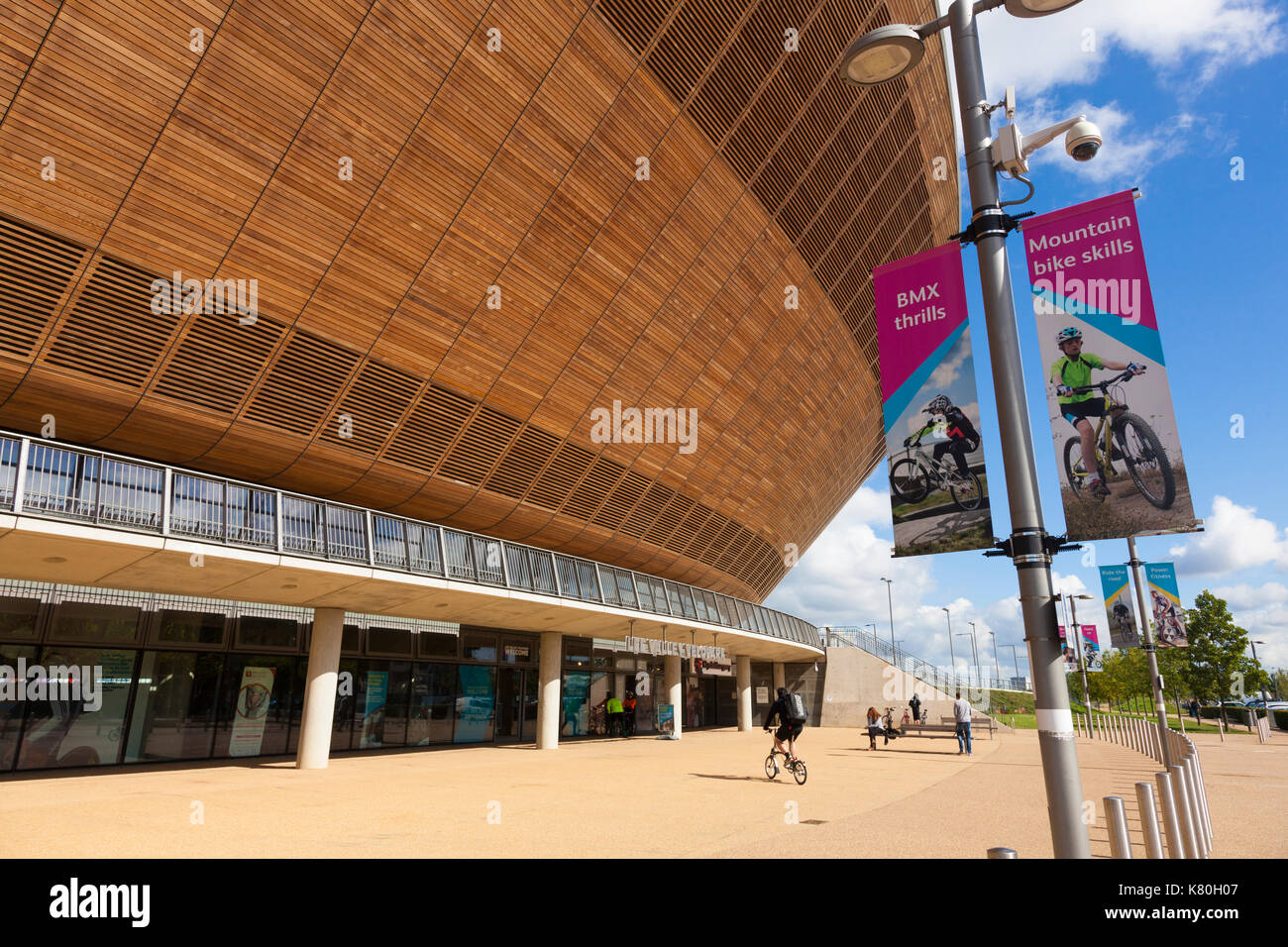The Lee Valley VeloPark the Queen Elizabeth Olympic Park, London, UK ...