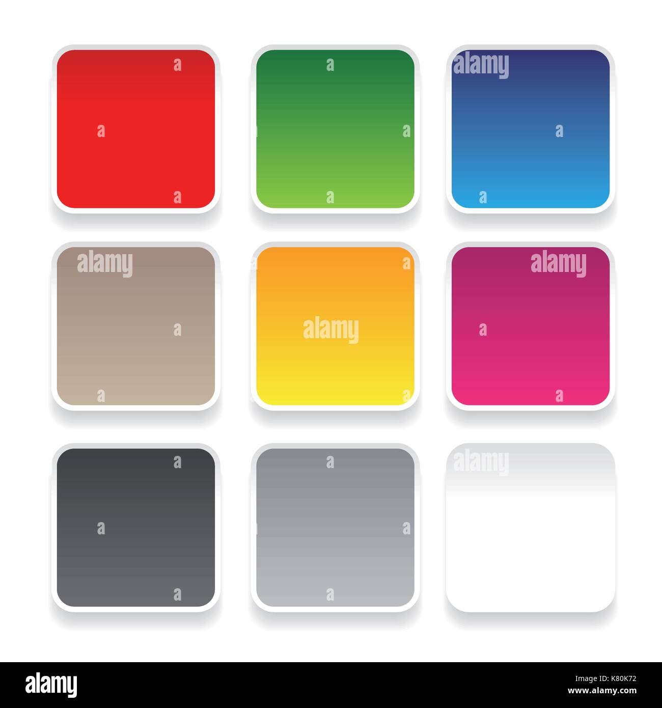 Empty square Stock Vector Images - Alamy