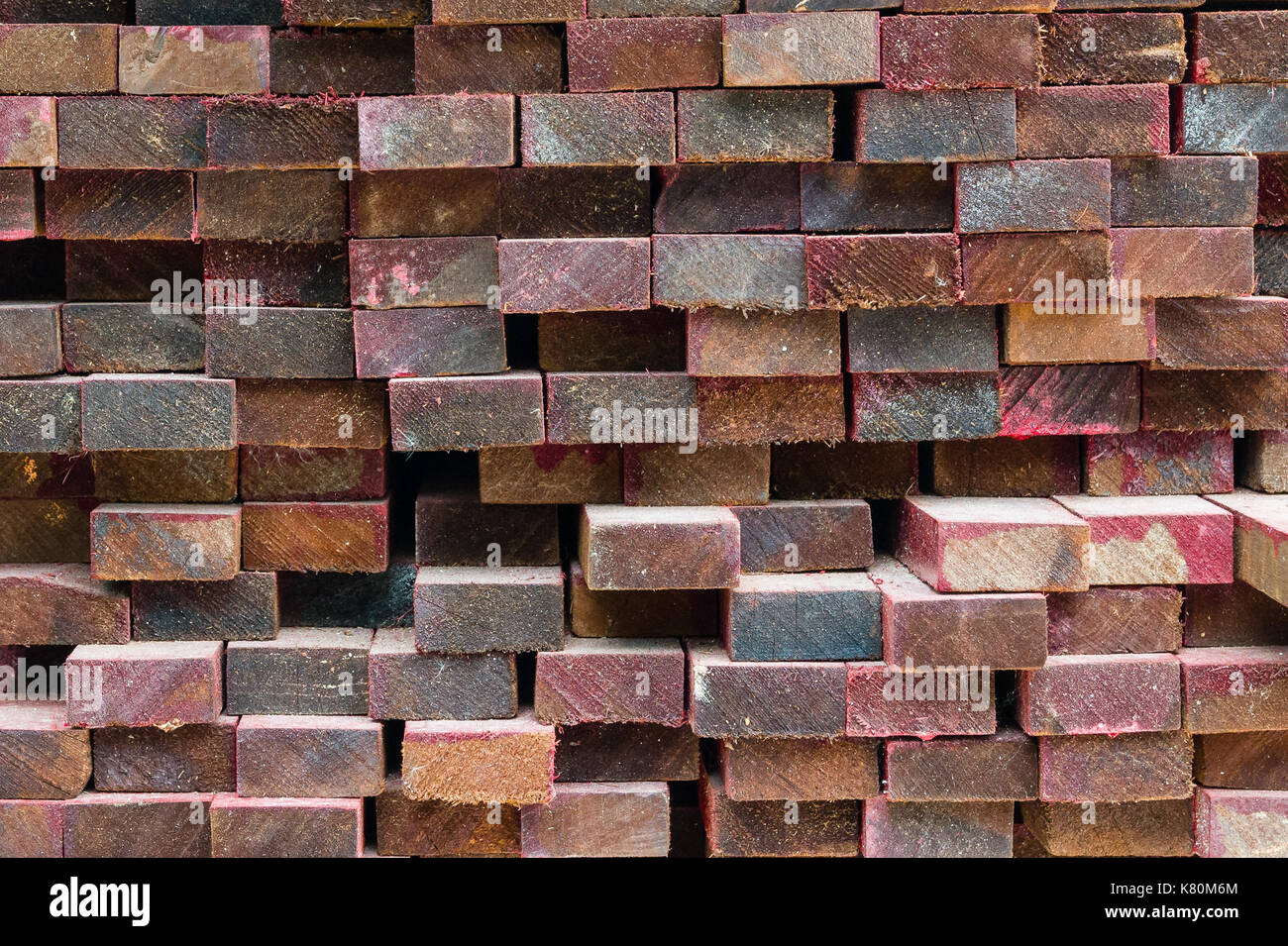 Group of Timber before do the next process Stock Photo - Alamy