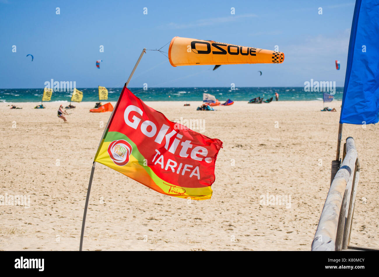 Surfing flags on the beach hi-res stock photography and images - Alamy