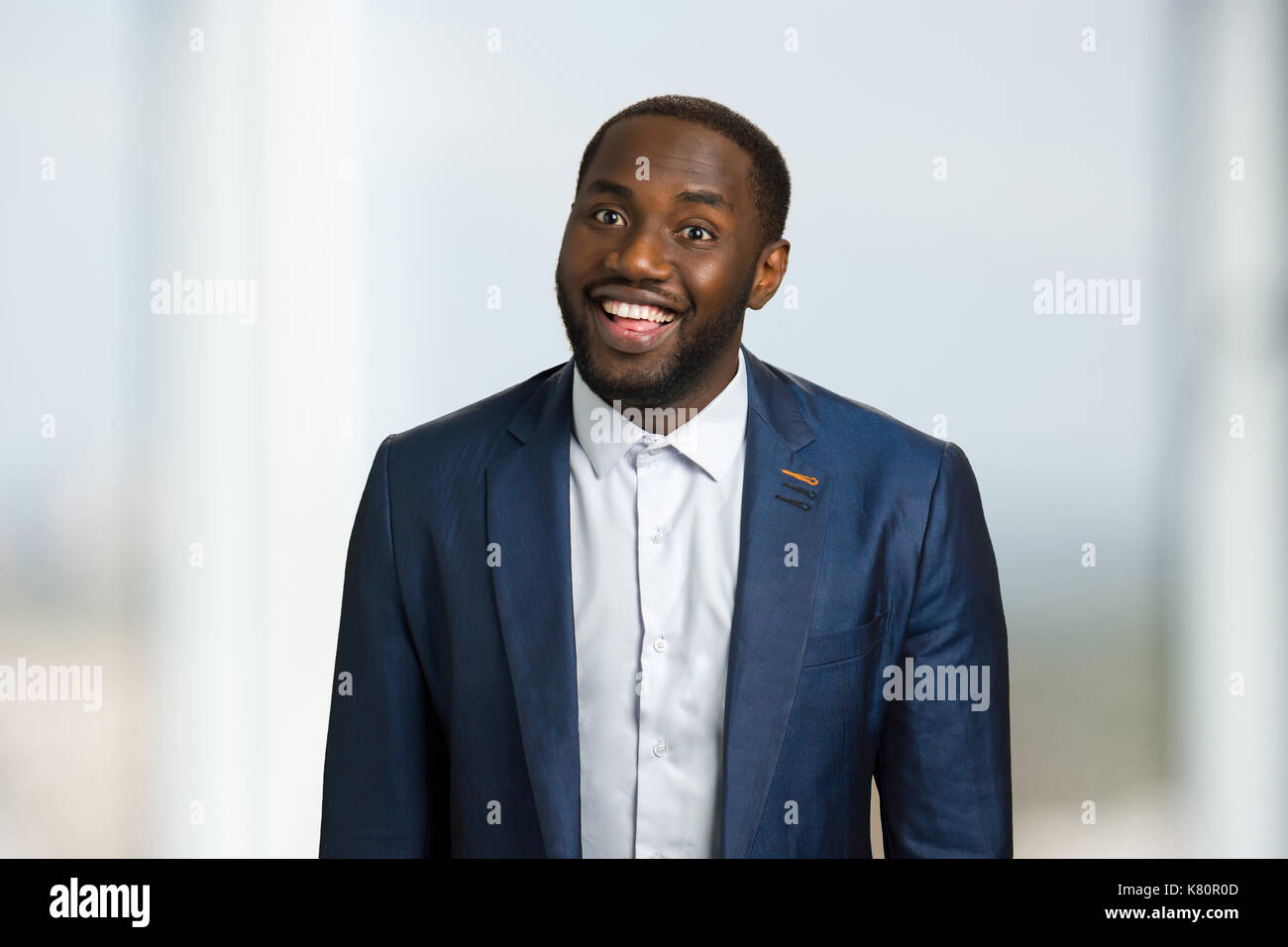 Young happy smiling afroamerican man hi-res stock photography and ...