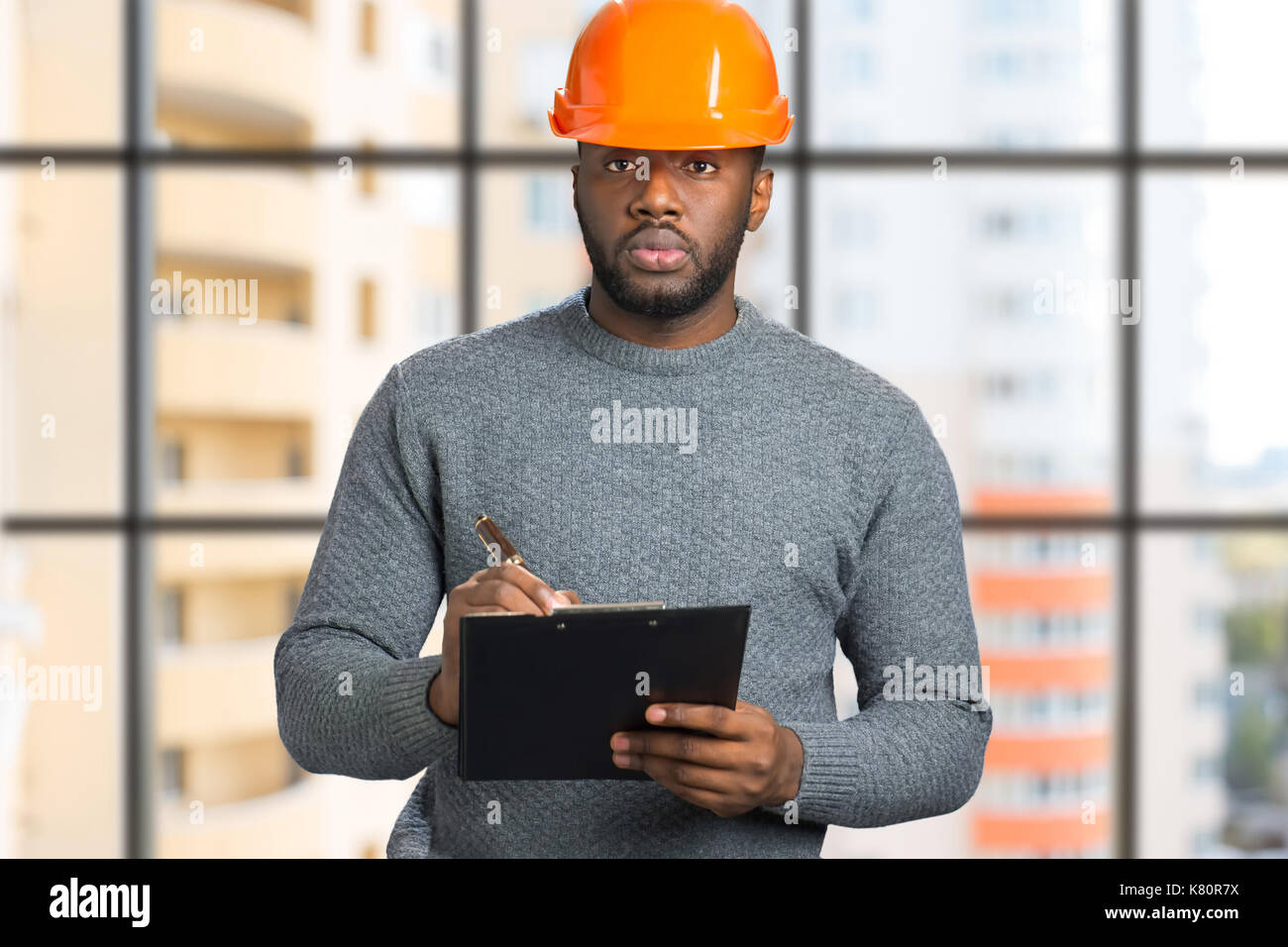 Portrait handsome male architect engineer hi-res stock photography and ...