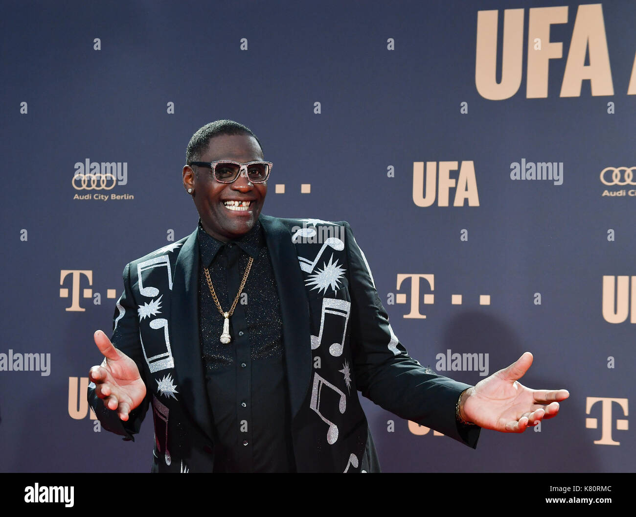 Berlin, Germany. 15th Sep, 2017. Alphonso Williams attends the UFA ...