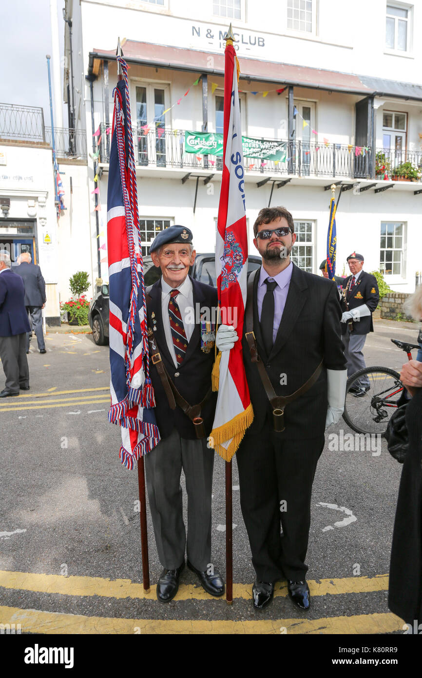 17th Sept, 2017. MP for Southend West David Amess and the Mayor of ...