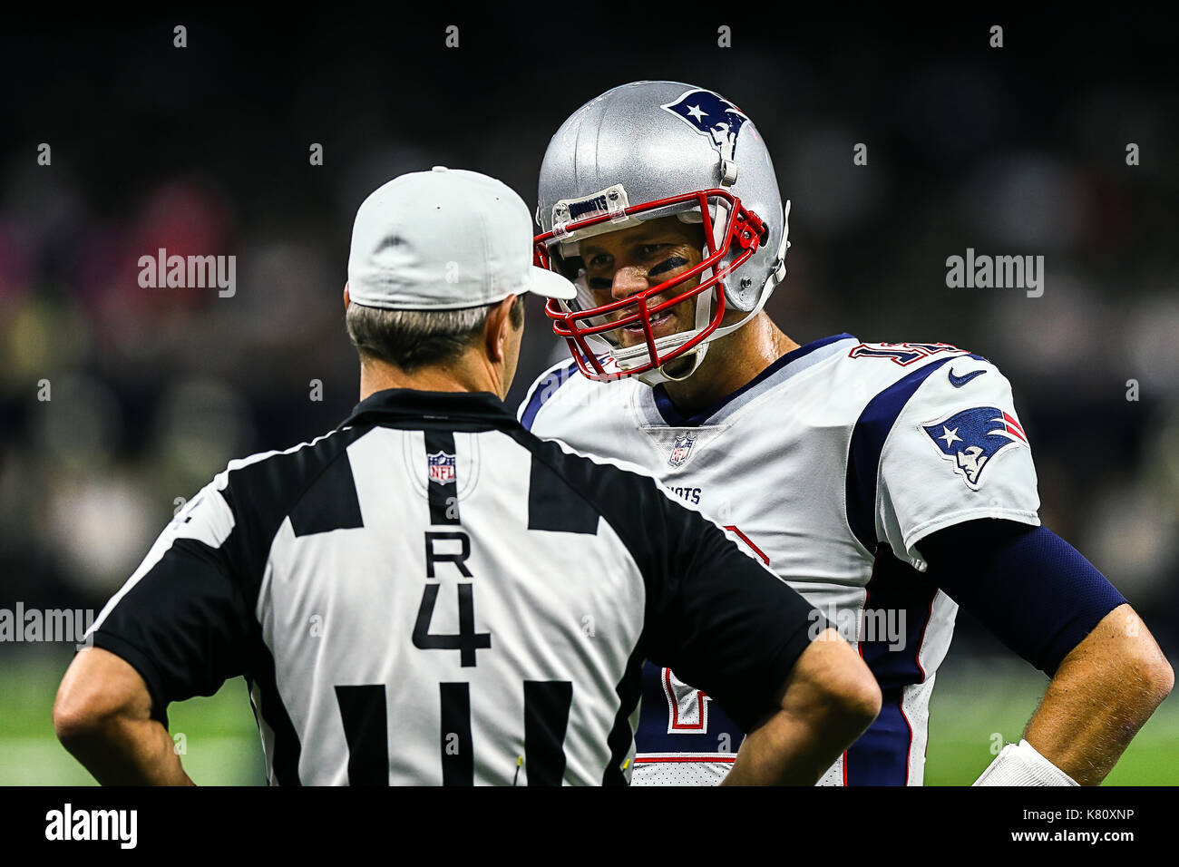 September 17, 2017 - New England Patriots quarterback Tom Brady (12 ...