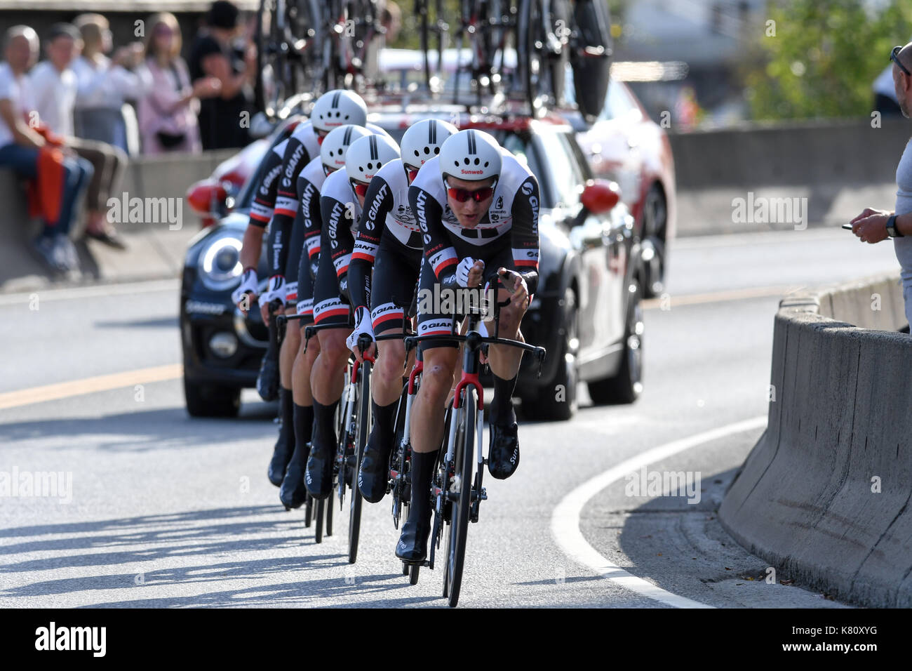 Team Sunweb finished off strongly to secure the gold medal as an ...
