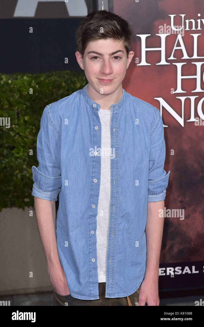Mason Cook at the opening of the 'Halloween Horror Nights' in in the ...