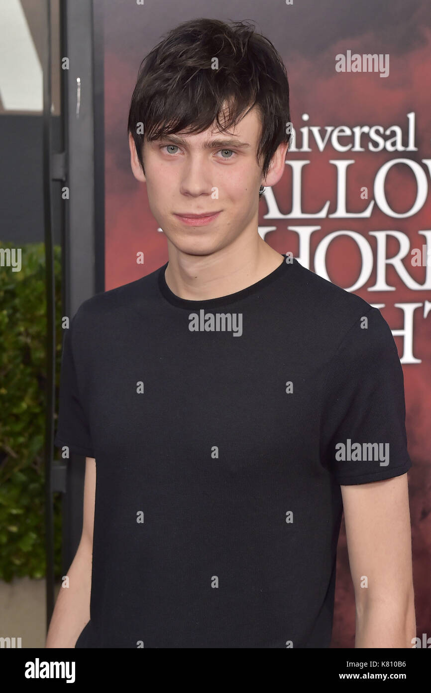 Owen Teague at the opening of the 'Halloween Horror Nights' in in the ...
