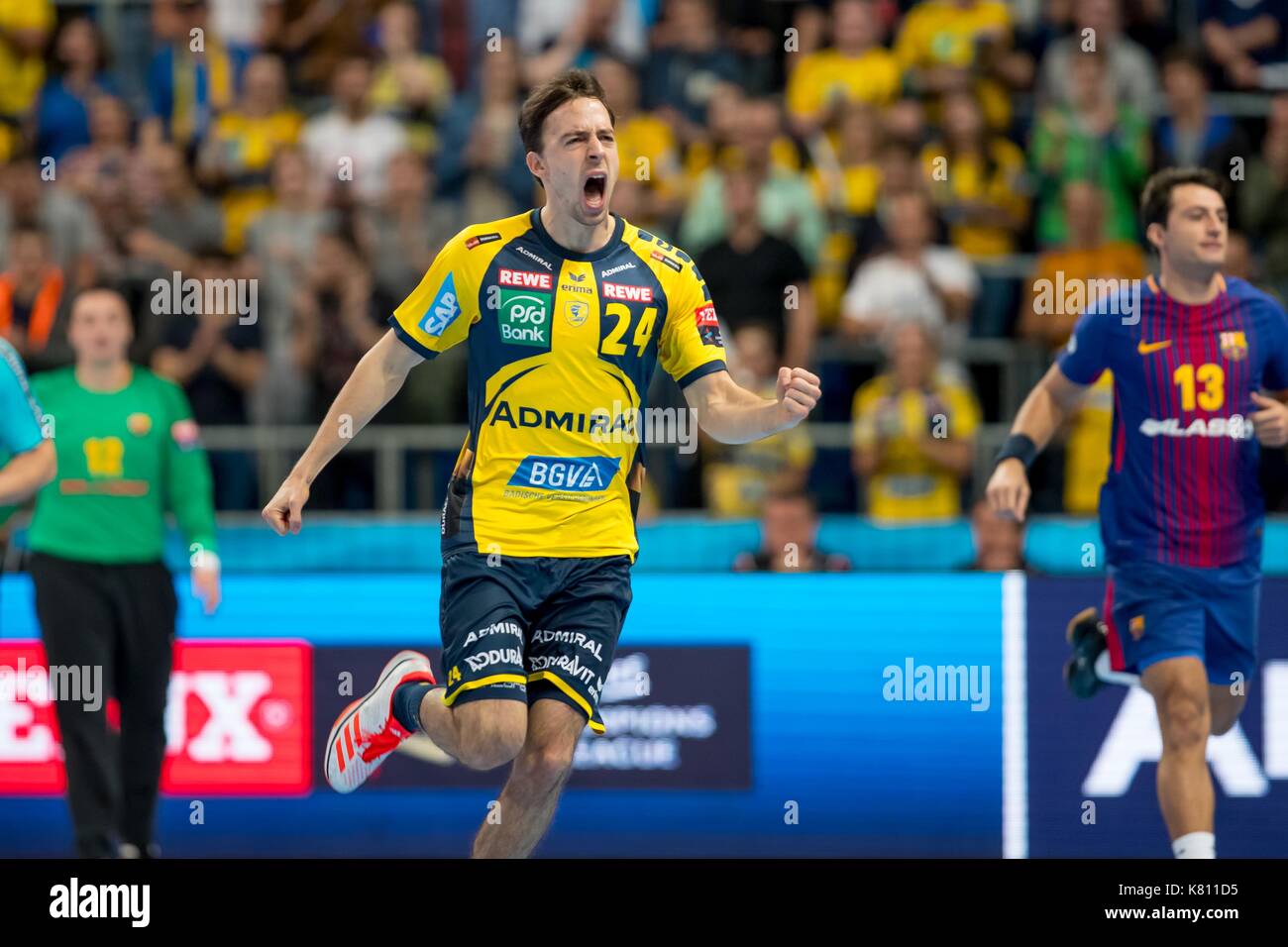 Mannheim, Deutschland. 17th Sep, 2017. Patrick Groetzki/RNL Jubel ...