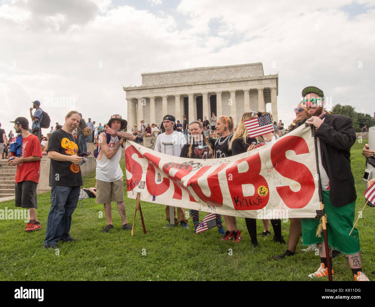 The march for civil rights for Juggalos took place as about 1,500 Trump ...